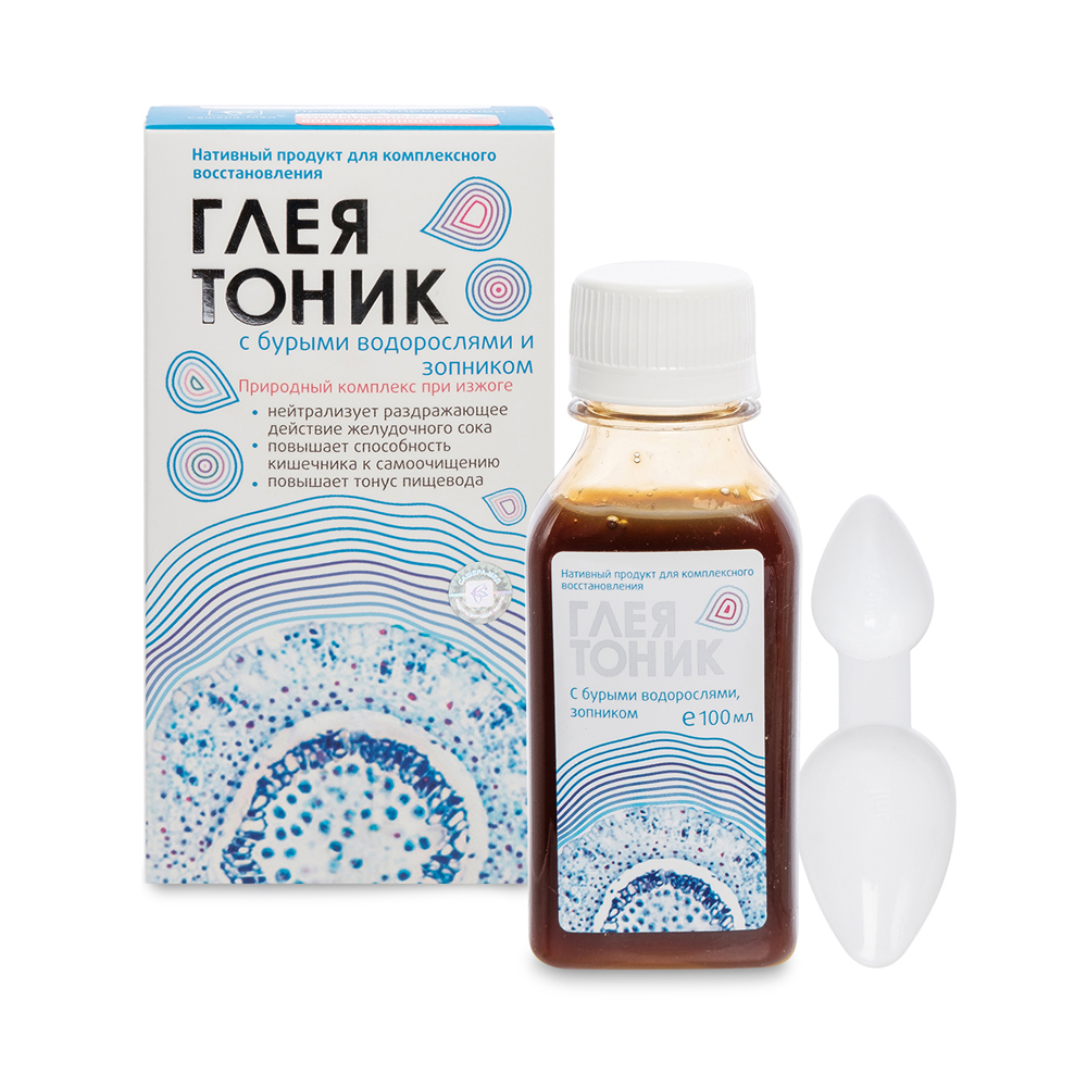 Купить Глеятоник с бурыми водорослями и зопником | garbuzov.org